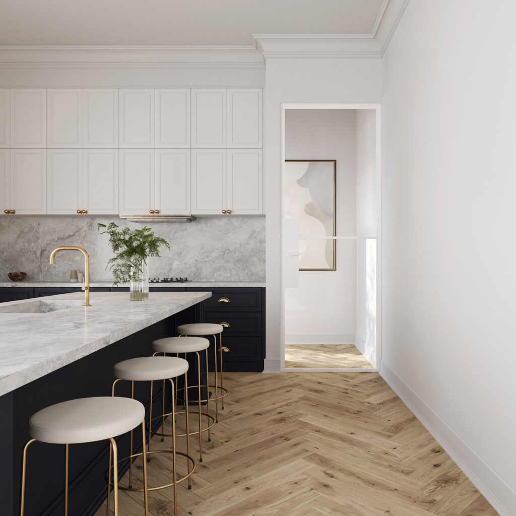 Isabelle Single Door - Omnia Steel