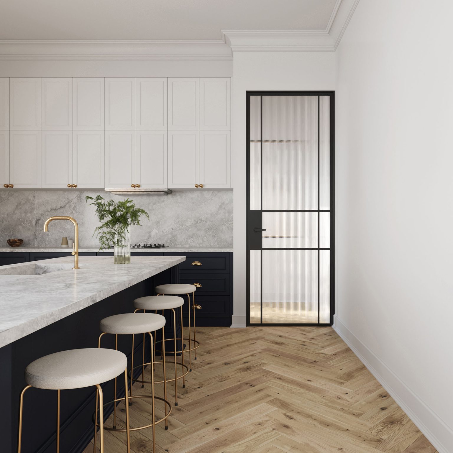 Beatrice Single Door - Omnia Steel